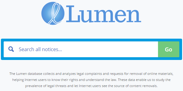 News: German Court orders Google not to link to Lumen database showing ...